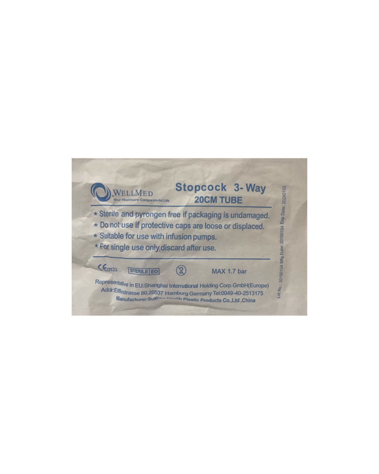 3way Stopper Ext - Time Medical