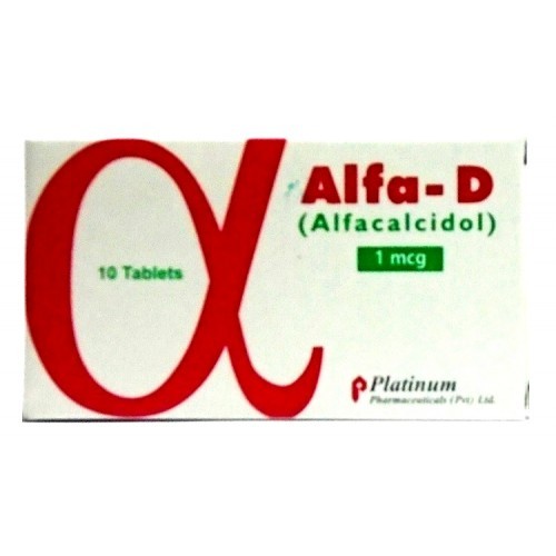 Alfa-D Tablets 1mcg - Time Medical