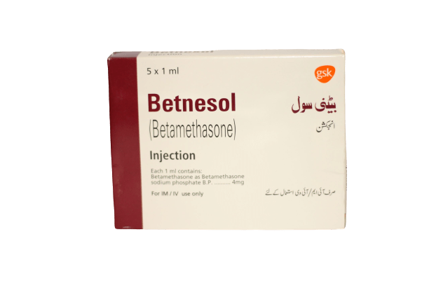 Betnesol Inj 5 Ampoulesx1 ml - Time Medical