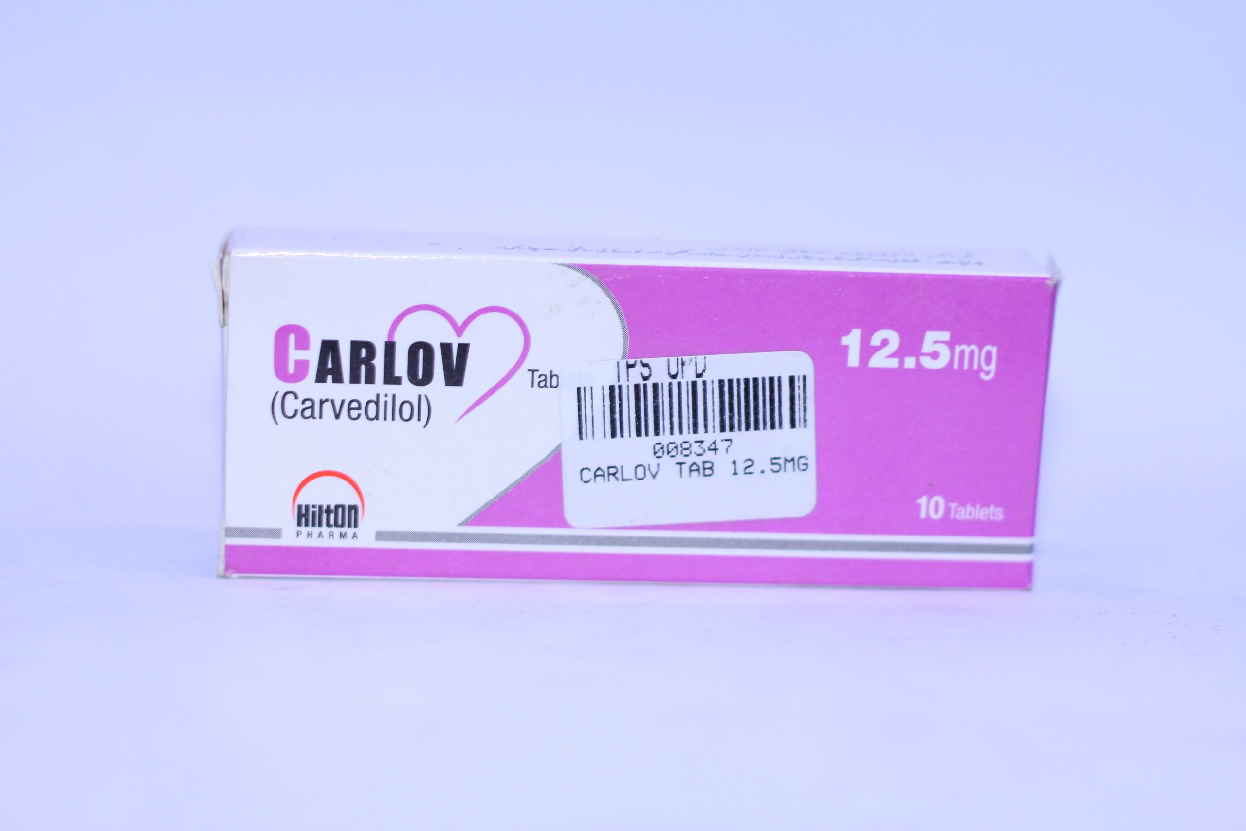 Carlov 12.5mg Tablets - Time Medical