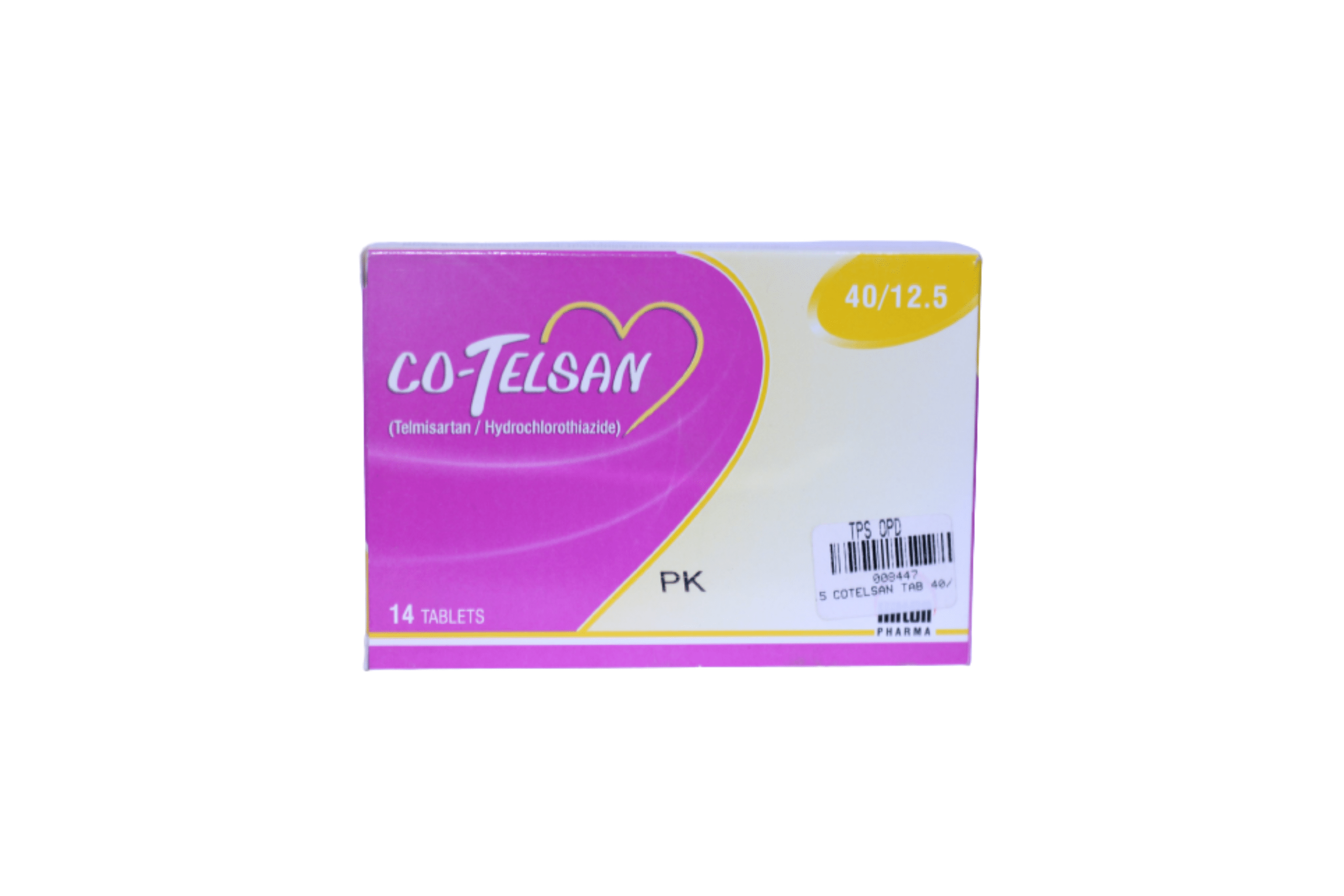 Co-Telsan 40/12.5mg Tablets - Time Medical