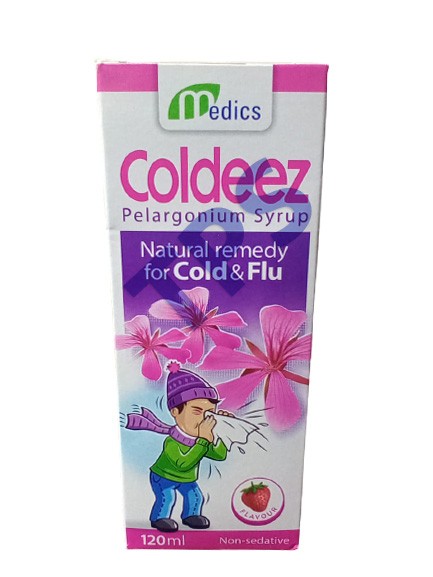 Coldeez Syrup 120ml - Time Medical