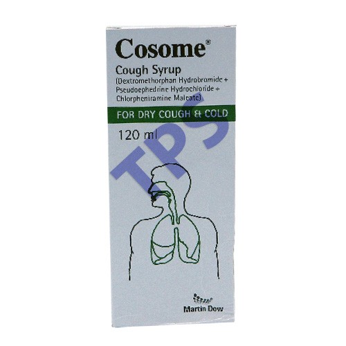 Cosome Cough Suspension 120ml - Time Medical