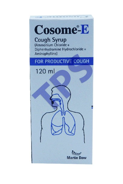 Cosome-E Cough Suspension 120ml - Time Medical