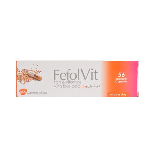 Fefolvit Spansule Capsules - Time Medical