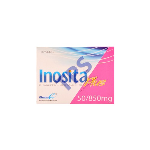 Inosita Plus Tablet 50/850mg 28S - Time Medical