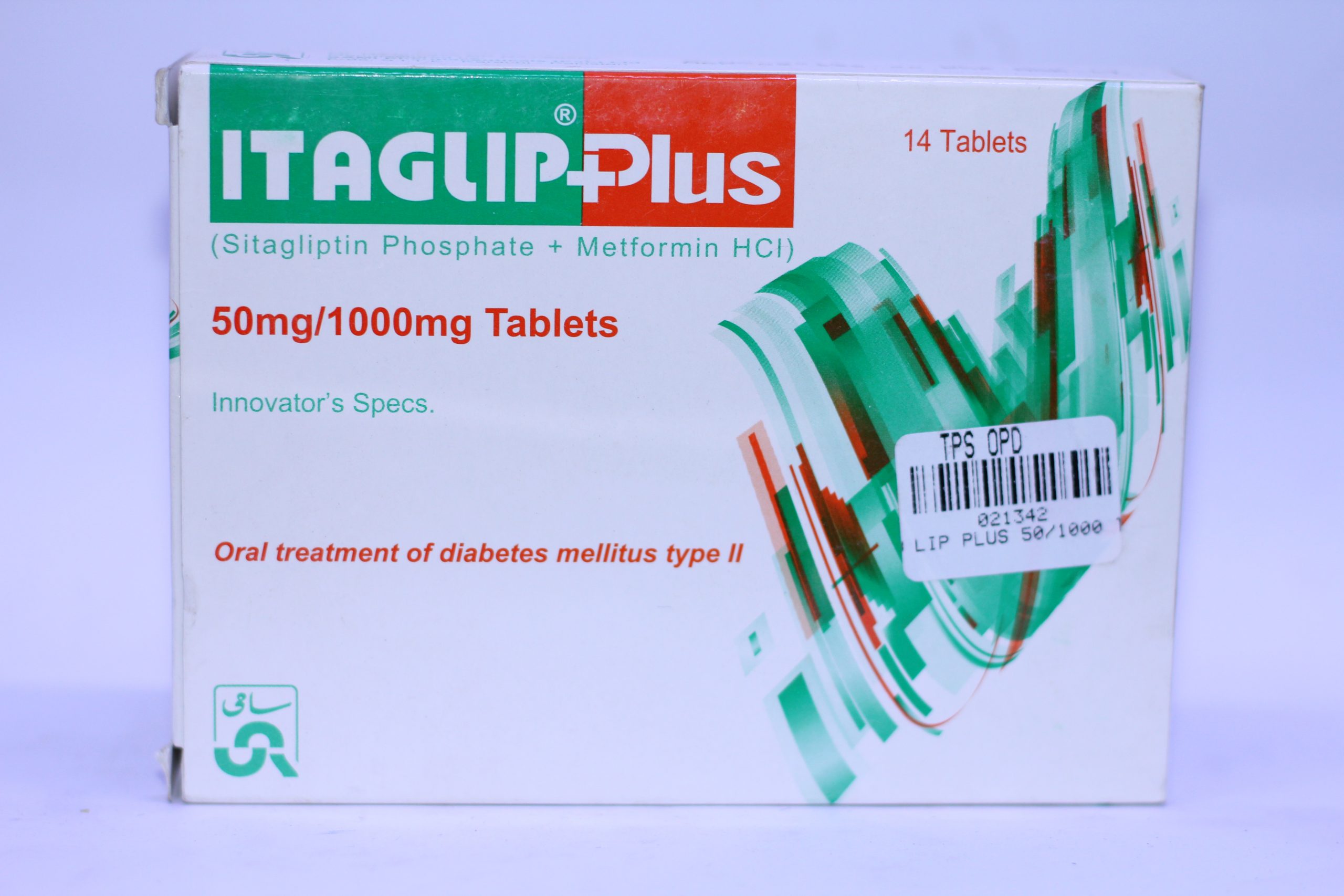 Itaglip Plus 50mg/1000mg Tablets - Time Medical