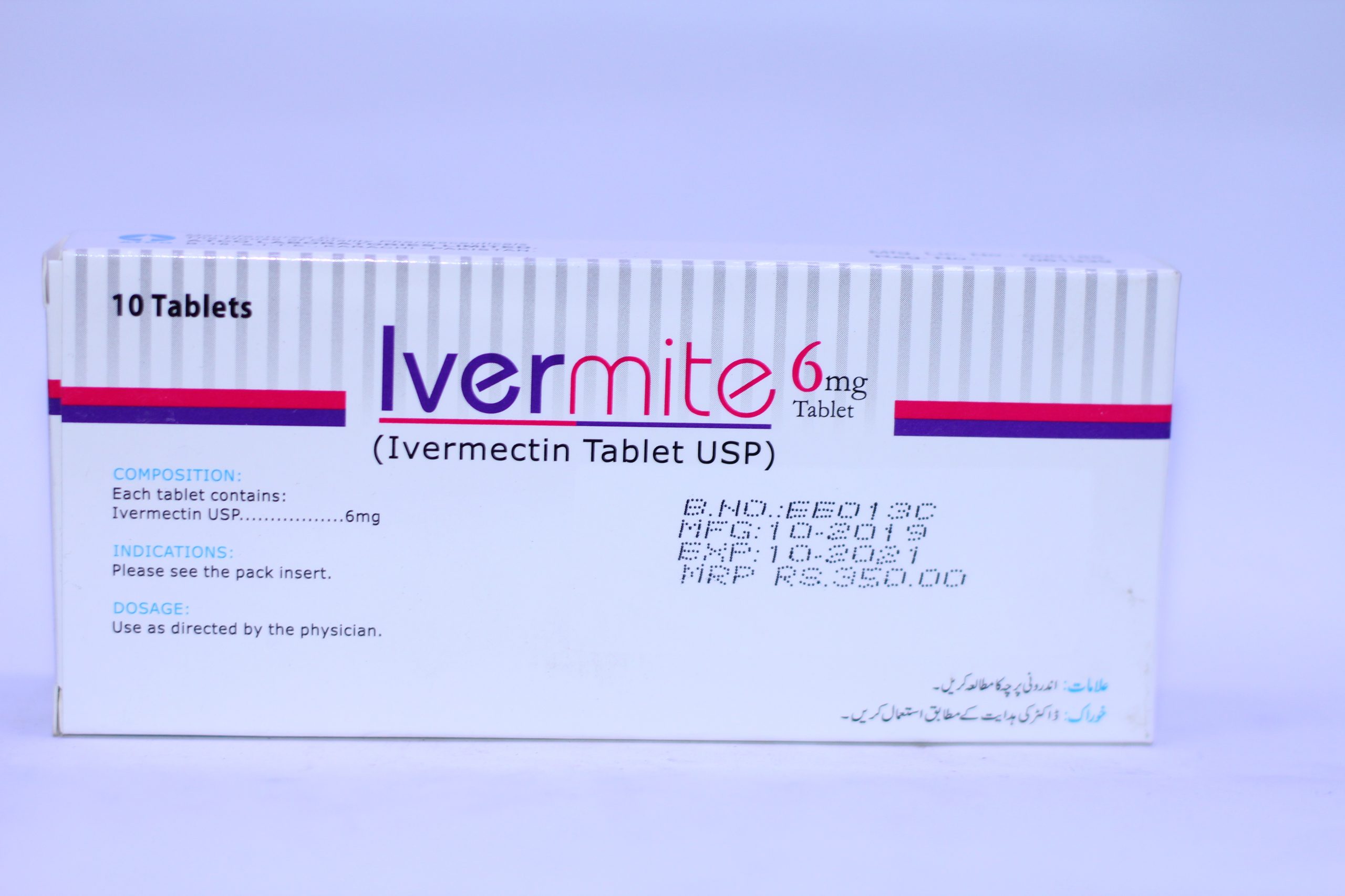 Ivermite 6mg Tablets - Time Medical