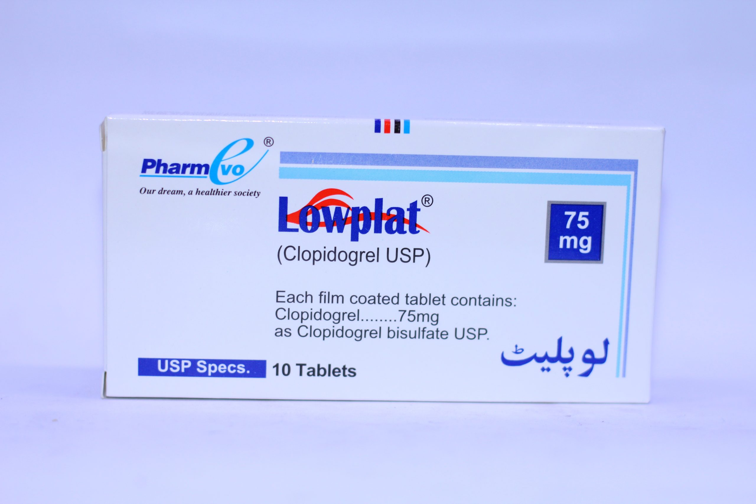 Lowplat 75mg Tablets - Time Medical