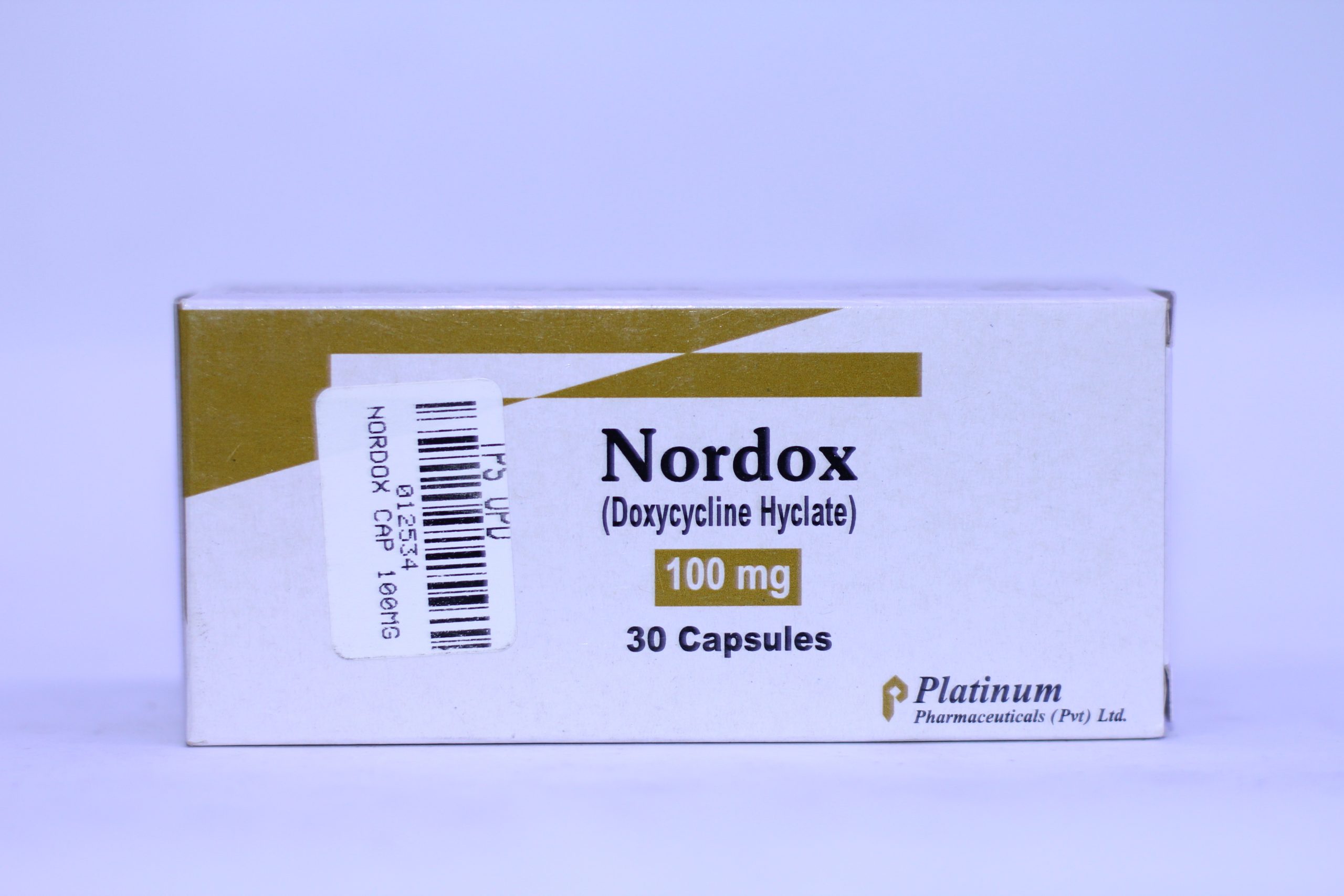Nordox 100mg Capsules - Time Medical