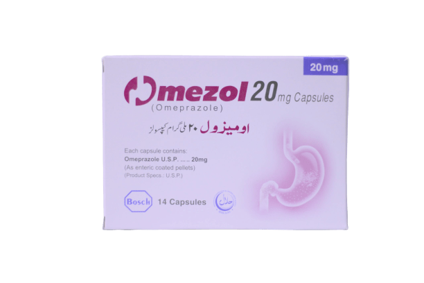Omezol 20mg Capsules - Time Medical