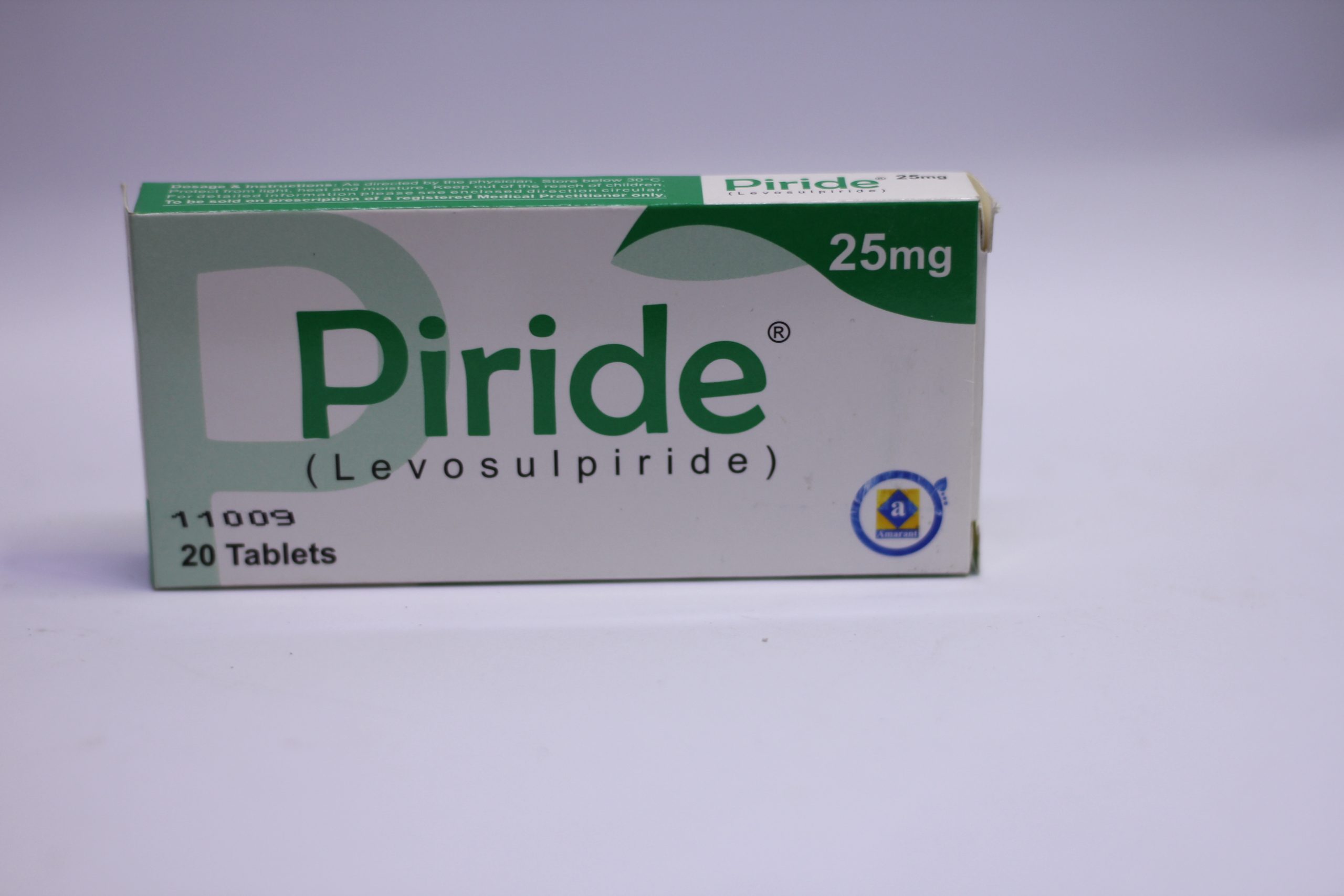 Piride Tablets 25mg 2×10 - Time Medical