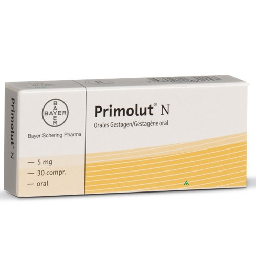Primolut N 5mg Tablets - Time Medical