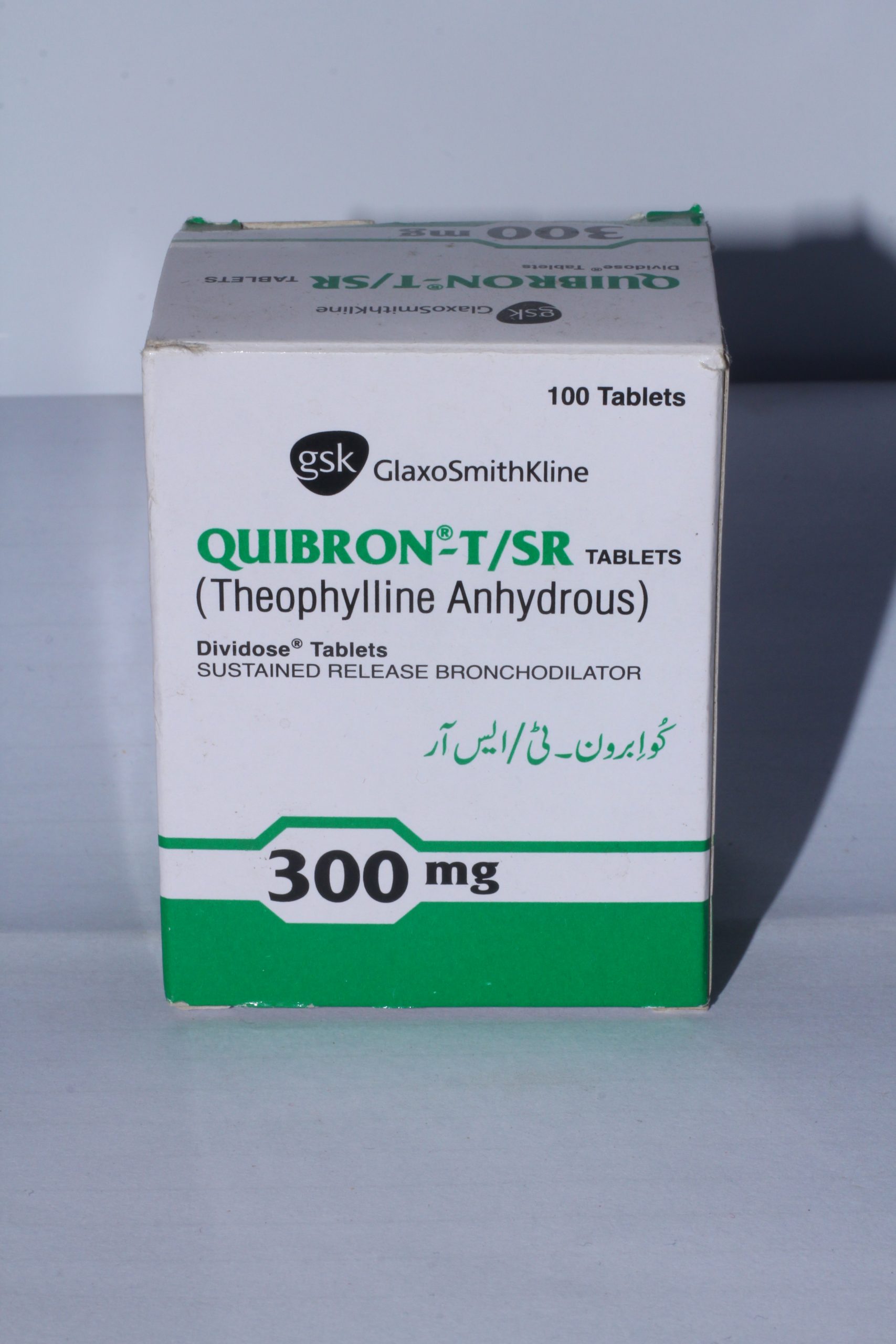 Quibron-T/Sr Tablets 300mg - Time Medical