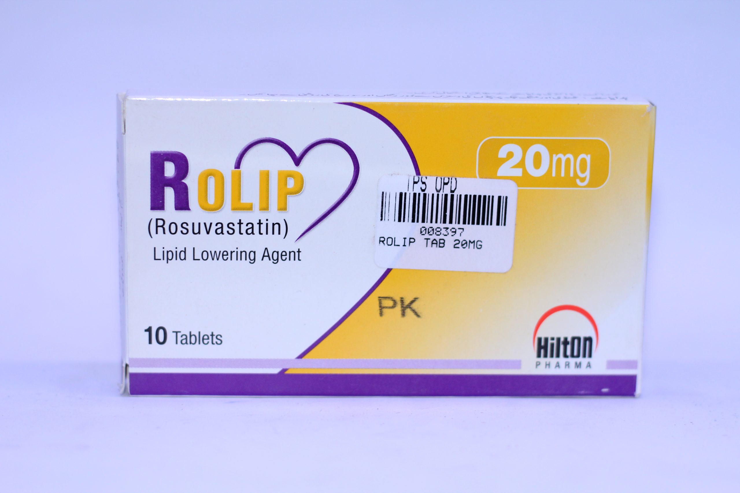 Rolip 20mg Tablets - Time Medical