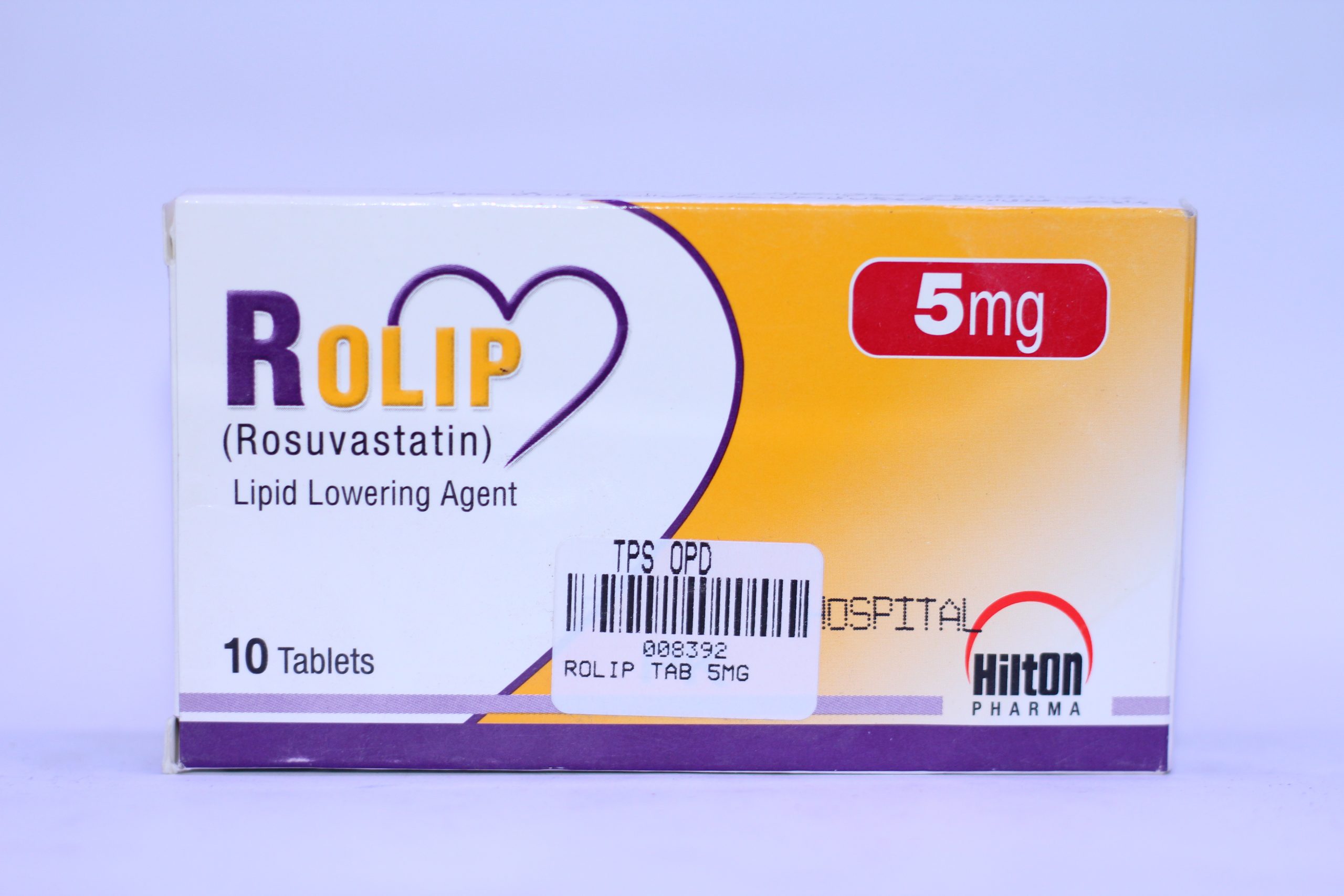 Rolip 5mg Tablets - Time Medical