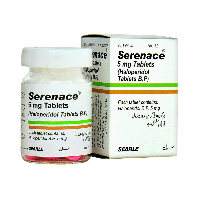 Serenace 5mg Tablets - Time Medical
