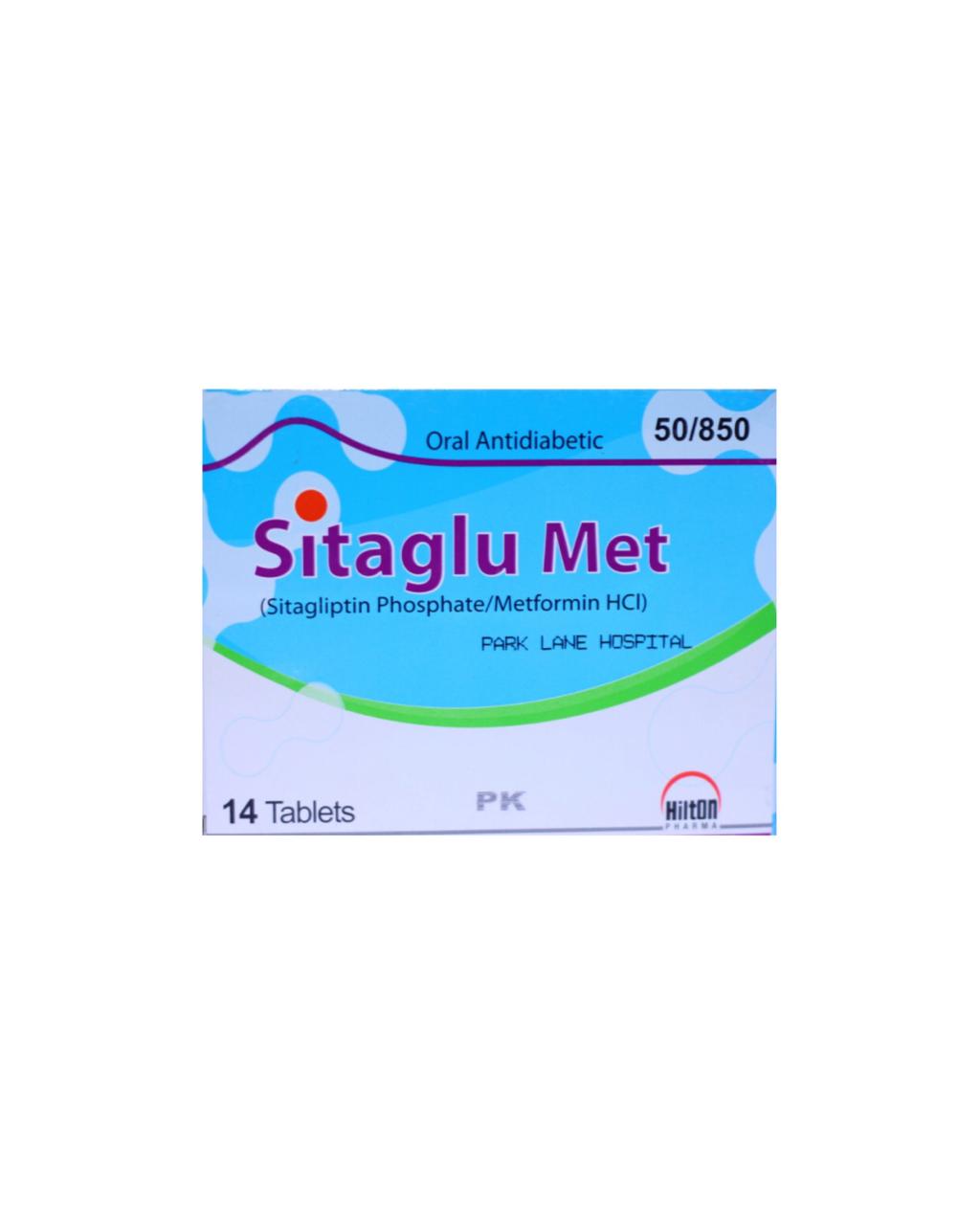 Sitaglu Met 50/850mg Tablets - Time Medical
