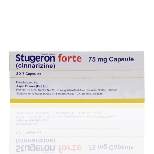 Stugeron Forte Capsules - Time Medical