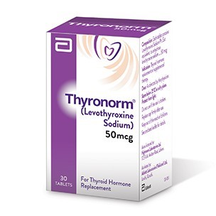 Thyronorm 50mcg Tablets - Time Medical