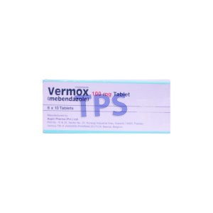 Vermox 100mg Tablets - Time Medical