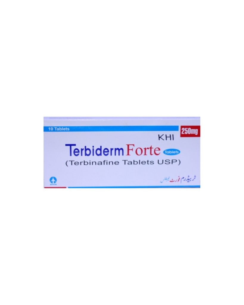Terbiderm Forte 250mg Tablets - Time Medical