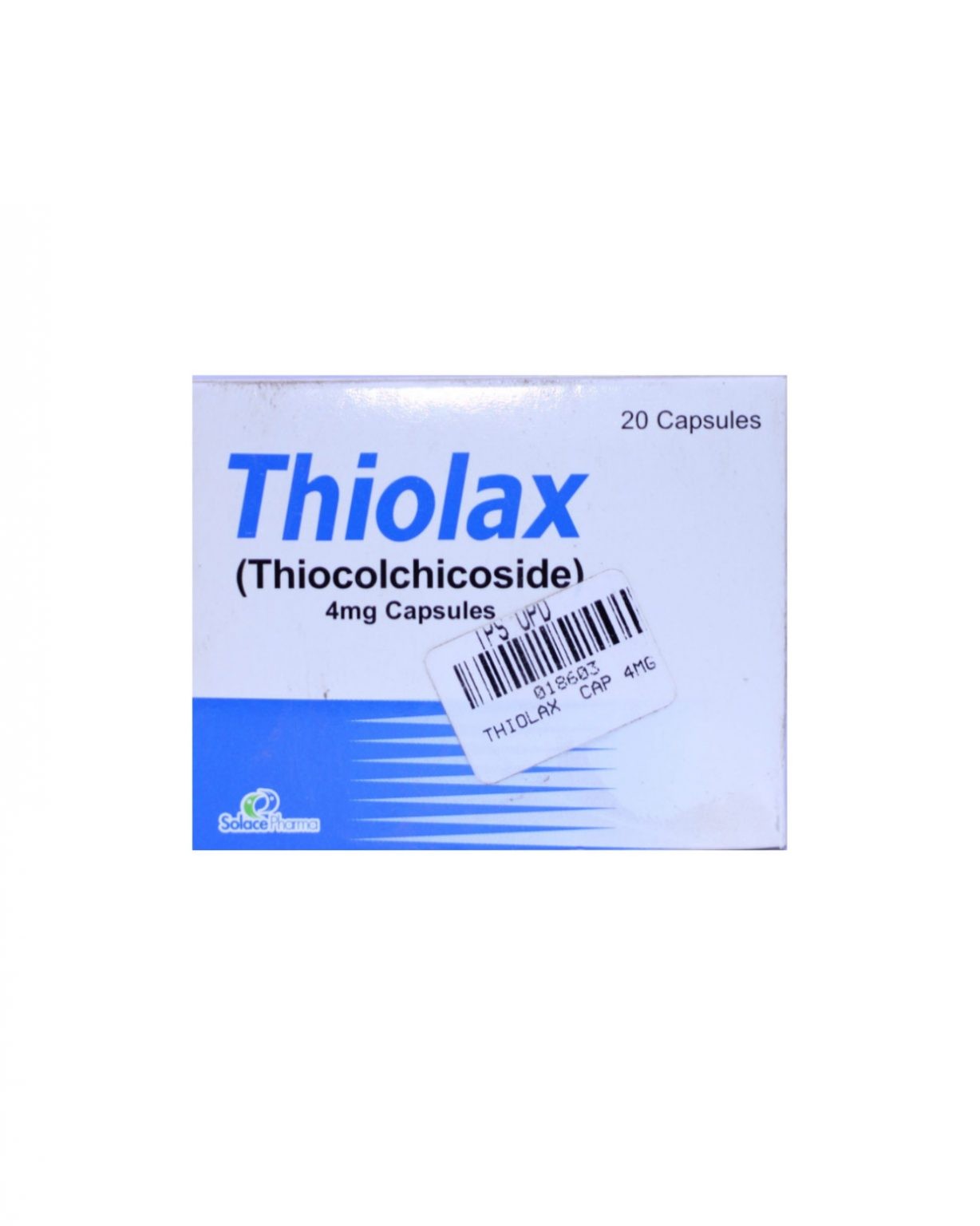 Thiolax 4mg Capsules - Time Medical