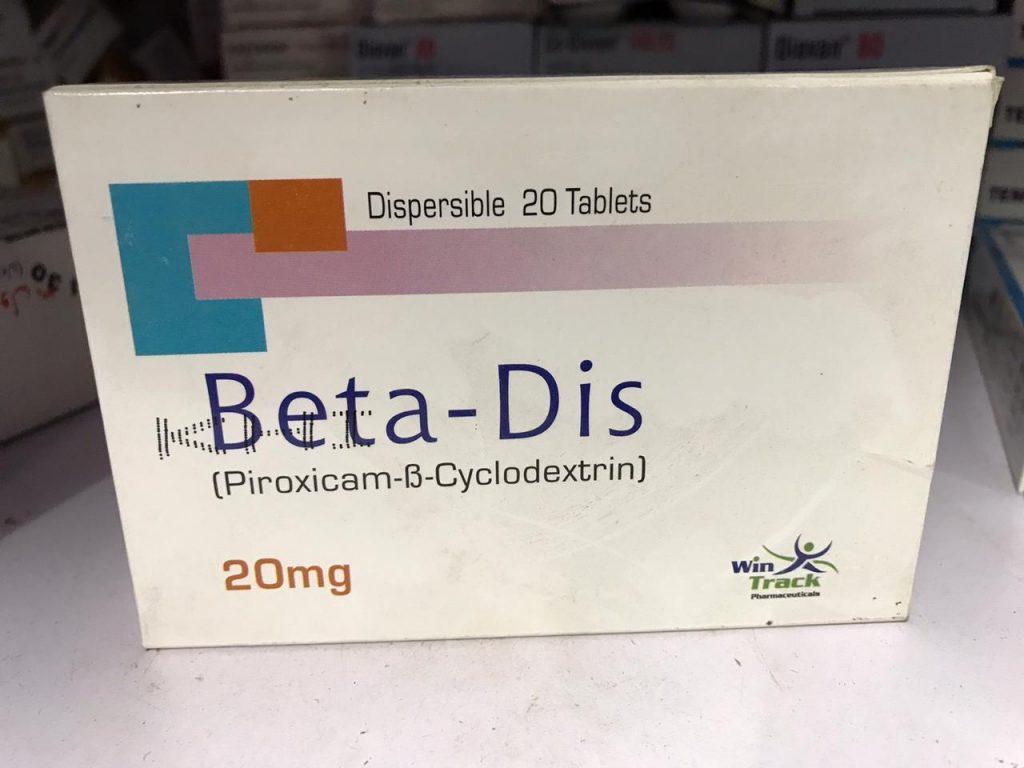 Beta-Dis 20mg Tablet - Time Medical