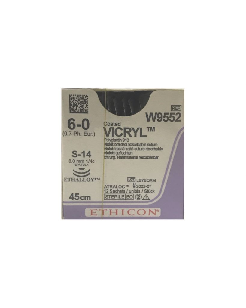Vicryl 6-0 W9552 - Time Medical