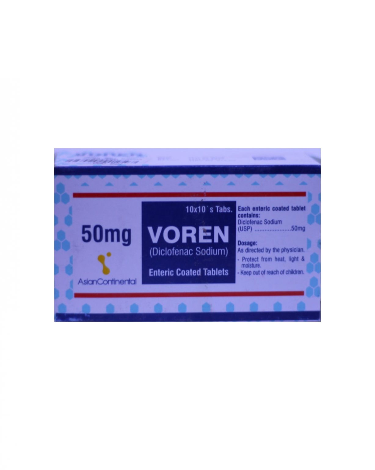 Voren 50mg Tablets - Time Medical
