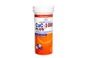 Cac-1000 Plus Tablets Orange 10s - Time Medical