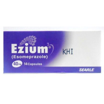 Ezium 40mg Capsules 14's - Time Medical