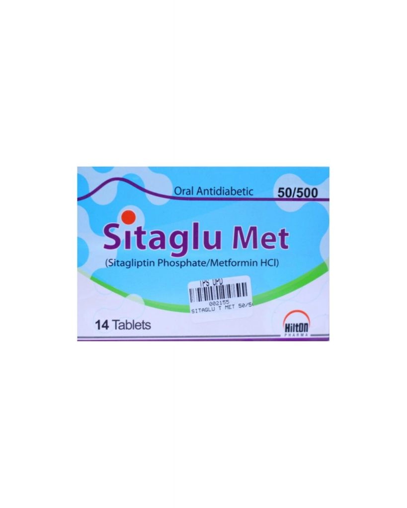 Sitaglu Met 50/500mg Tablets - Time Medical
