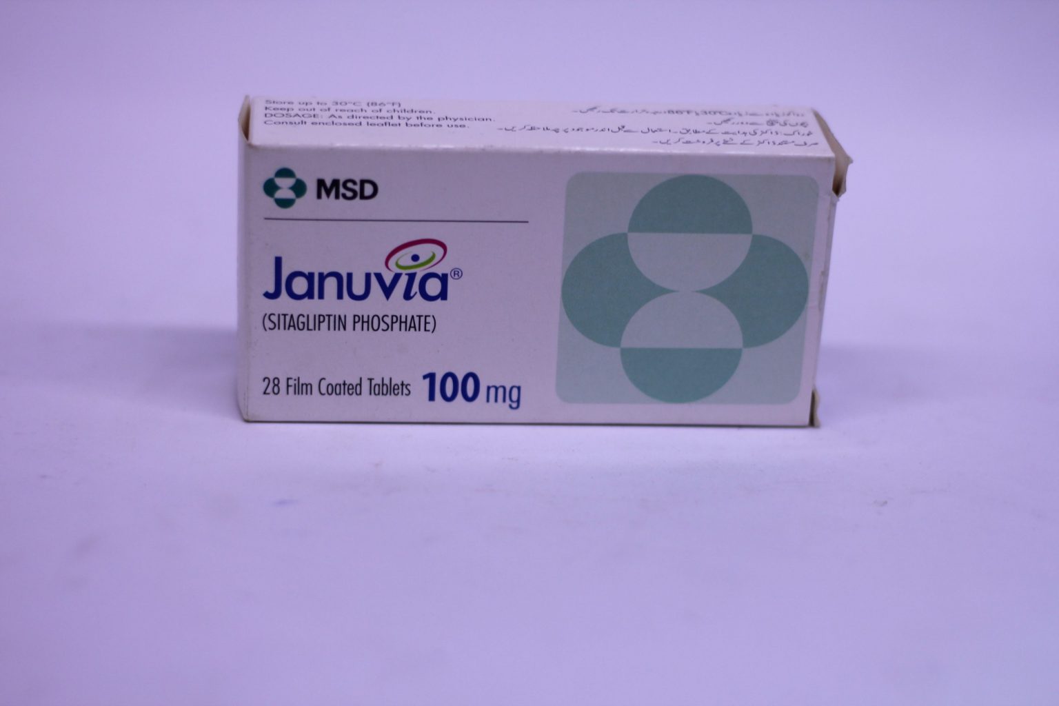 Januvia 100mg Tablets - Time Medical
