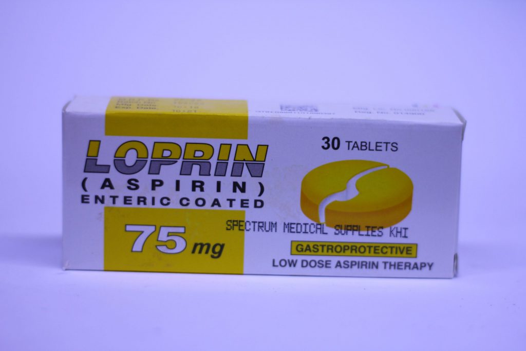 Loprin 75mg Tablets - Time Medical
