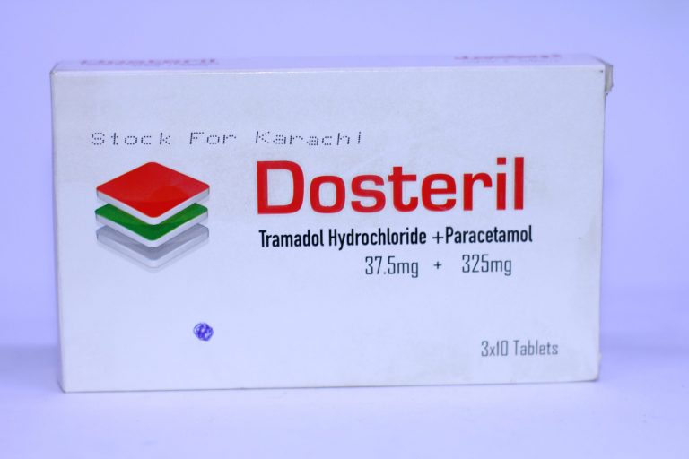 Dosteril 37.5/325mg Tablets - Time Medical