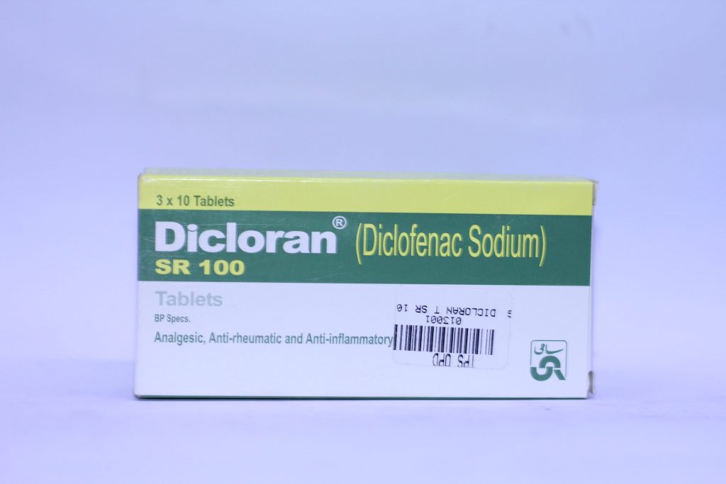Dicloran SR 100mg Tablets - Time Medical