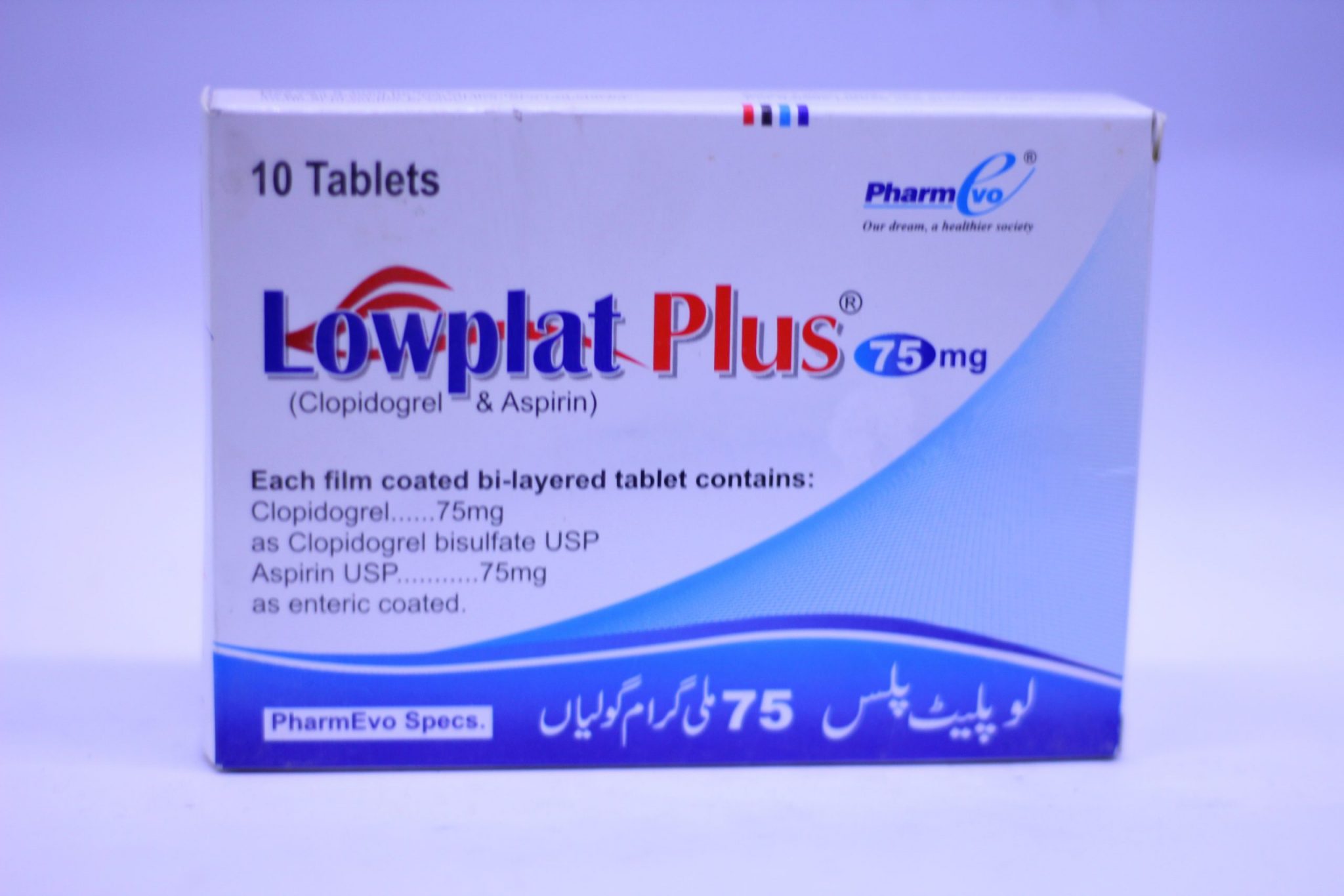 Lowplat PLus 150MG Tablets - Time Medical