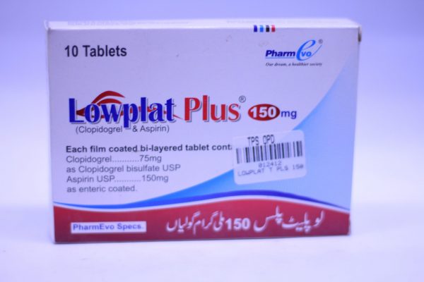 Lowplat Plus 75mg Tablets - Time Medical
