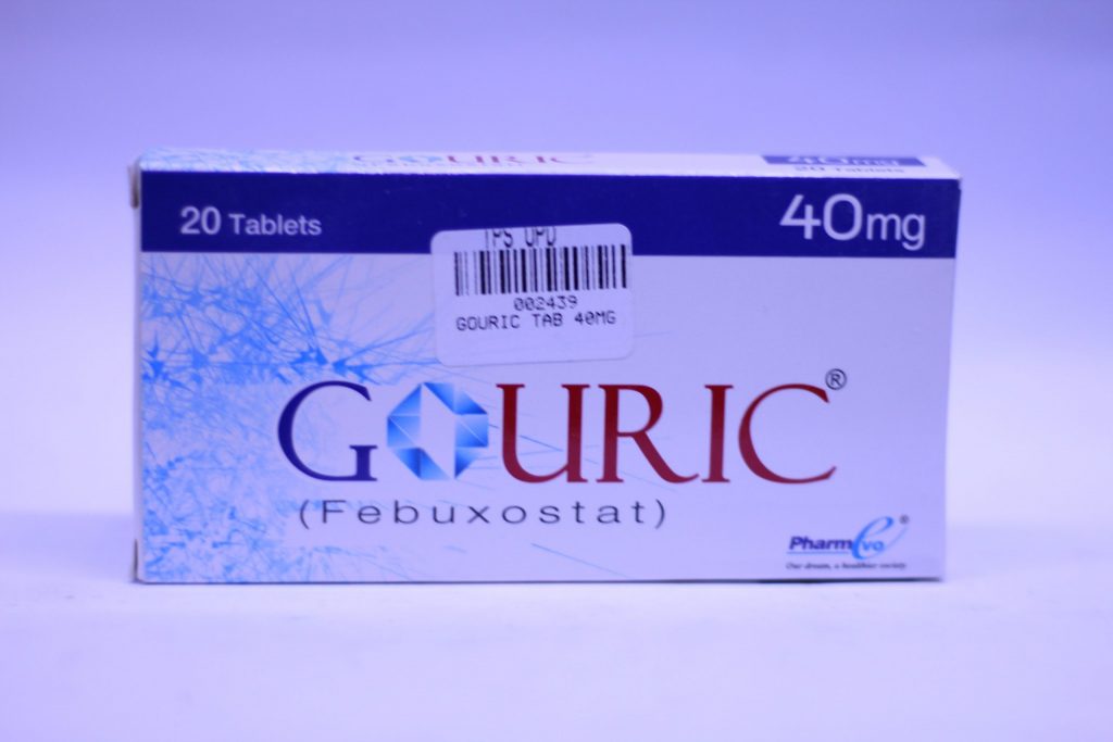 Gouric 40mg Tablets - Time Medical