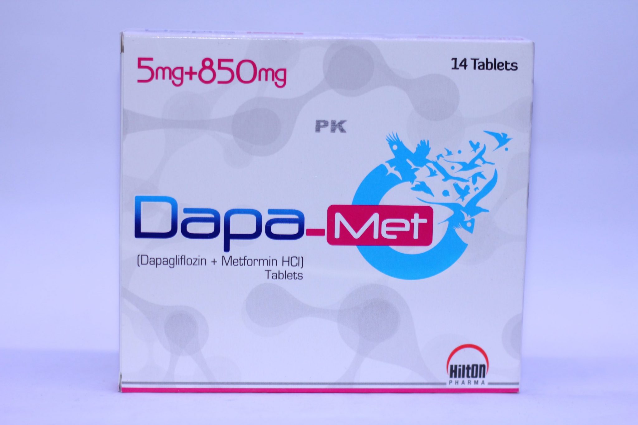 Dapa-Met 5mg/850mg Tablets - Time Medical