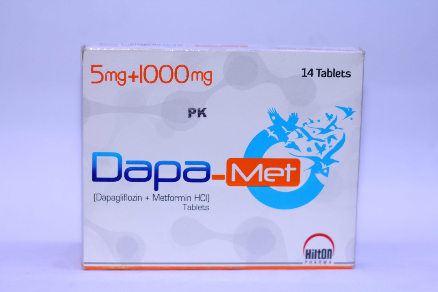 Dapa-Met 5mg/1000mg Tablets - Time Medical