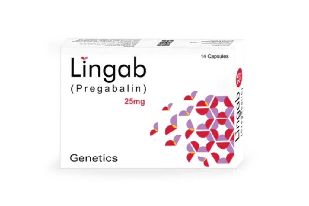Lingab 25mg Capsules 14's - Time Medical