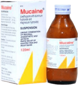 Mucaine syrup 120ml - Time Medical