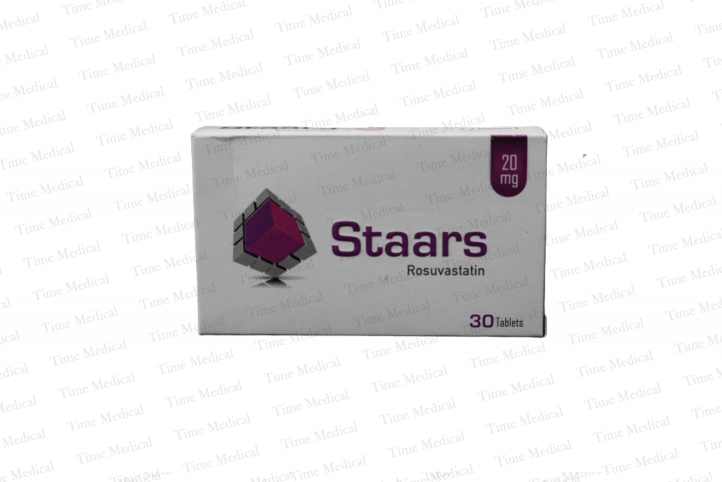 STAARS 20MG TABLET 30S - Time Medical