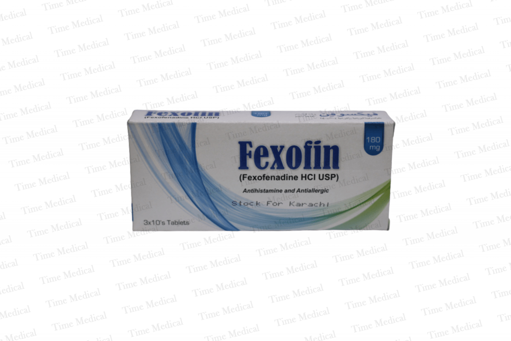 Fexofin 180mg Tablets - Time Medical