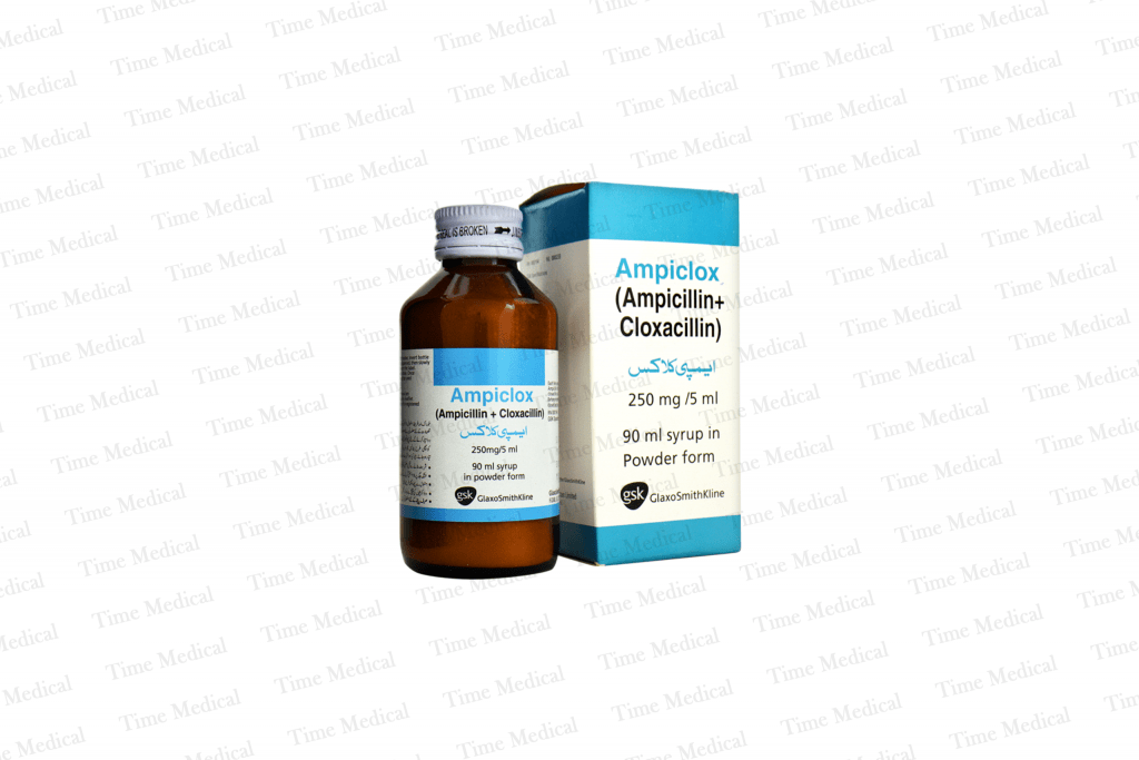 Ampiclox Suspension 250mg 90ml - Time Medical