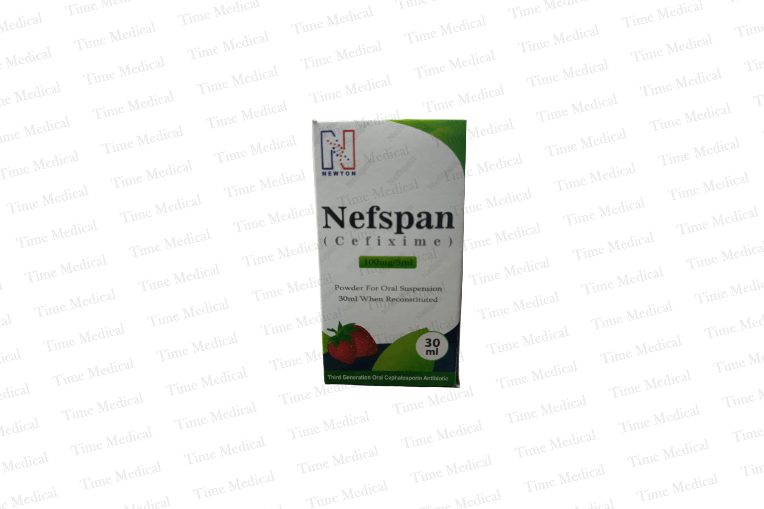 Nefspan 100mg/5ml Suspension - Time Medical