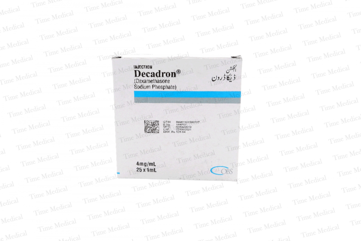 Decadron 4mg Injection 1ml single amp - Time Medical