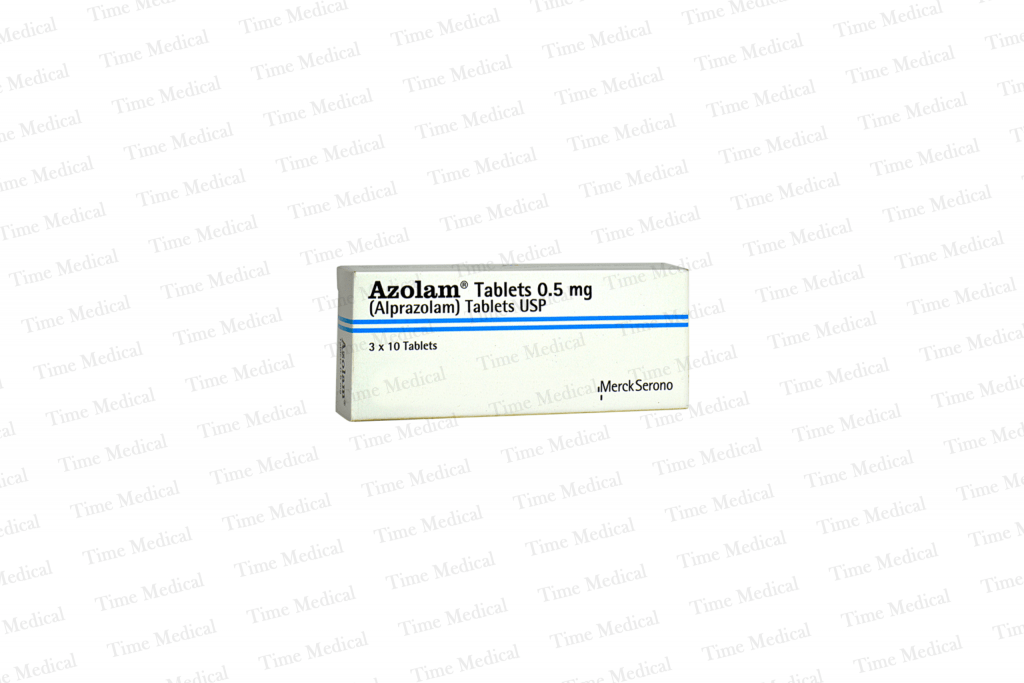 Azolam 0.5mg Tablets - Time Medical